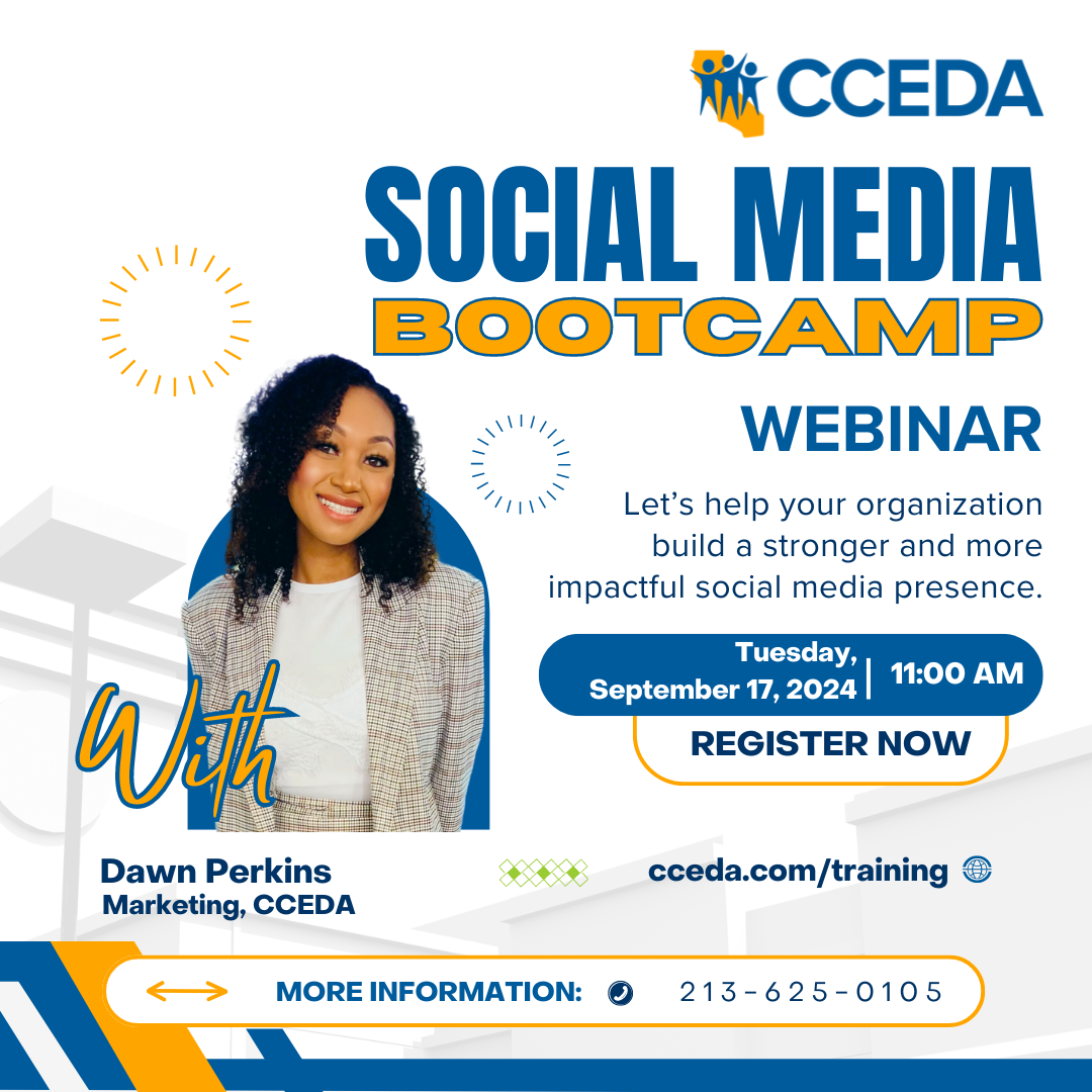 CCEDA: Social Media Bootcamp Webinar – CCEDA